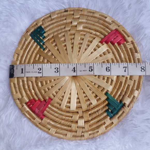 Vintage | Accents | Vintage Wicker Trivet | Poshmark